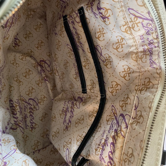 Guess | Bags | Guess Black Multi Sheena Box Satchel | Poshmark